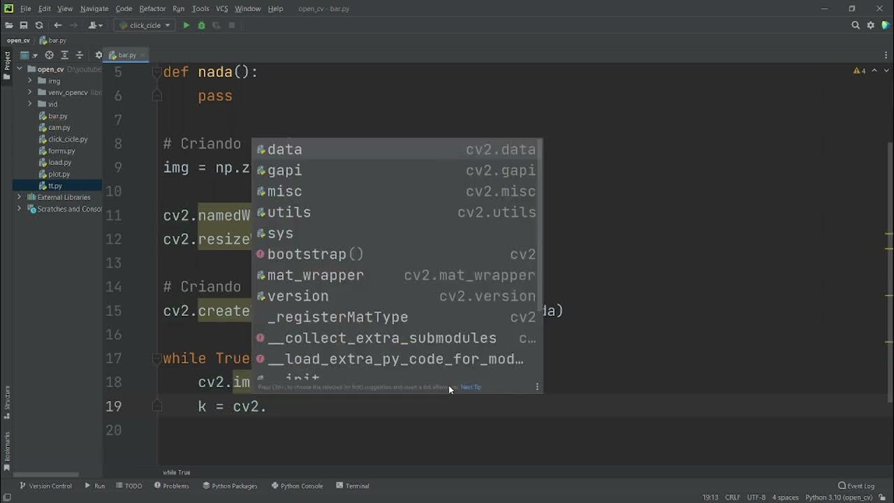 255 - Criando uma paleta de cores RGB com o OpenCV Python - YouTube