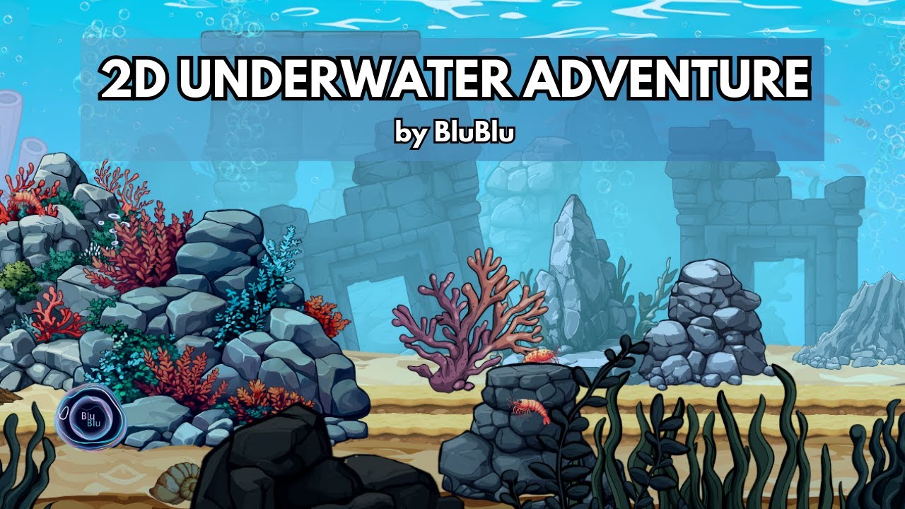 2D Platformer Underwater Adventure Asset Pack - Trailer - YouTube