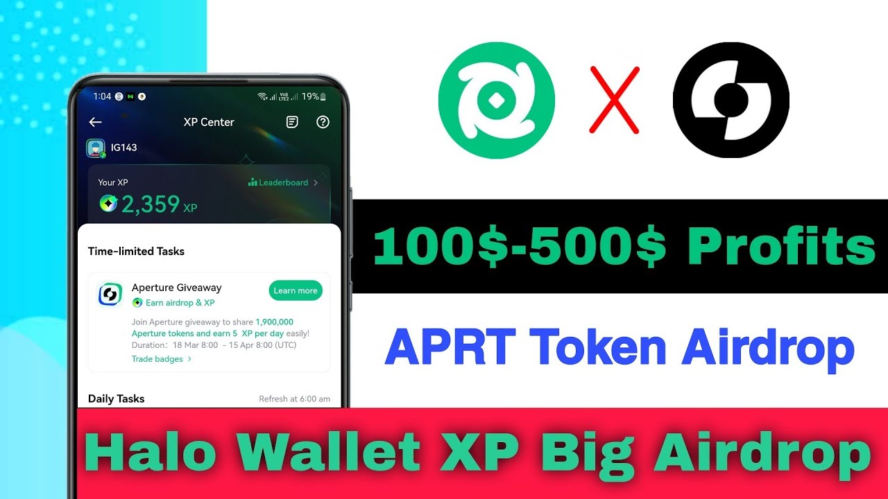 200$ Easily Halo Wallet Airdrop For Community User | Halo Wallet User ...