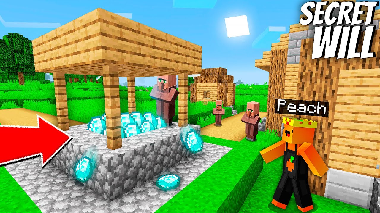 What's INSIDE the SECRET WELL in Minecraft ? I found a UNDERGROUND ...