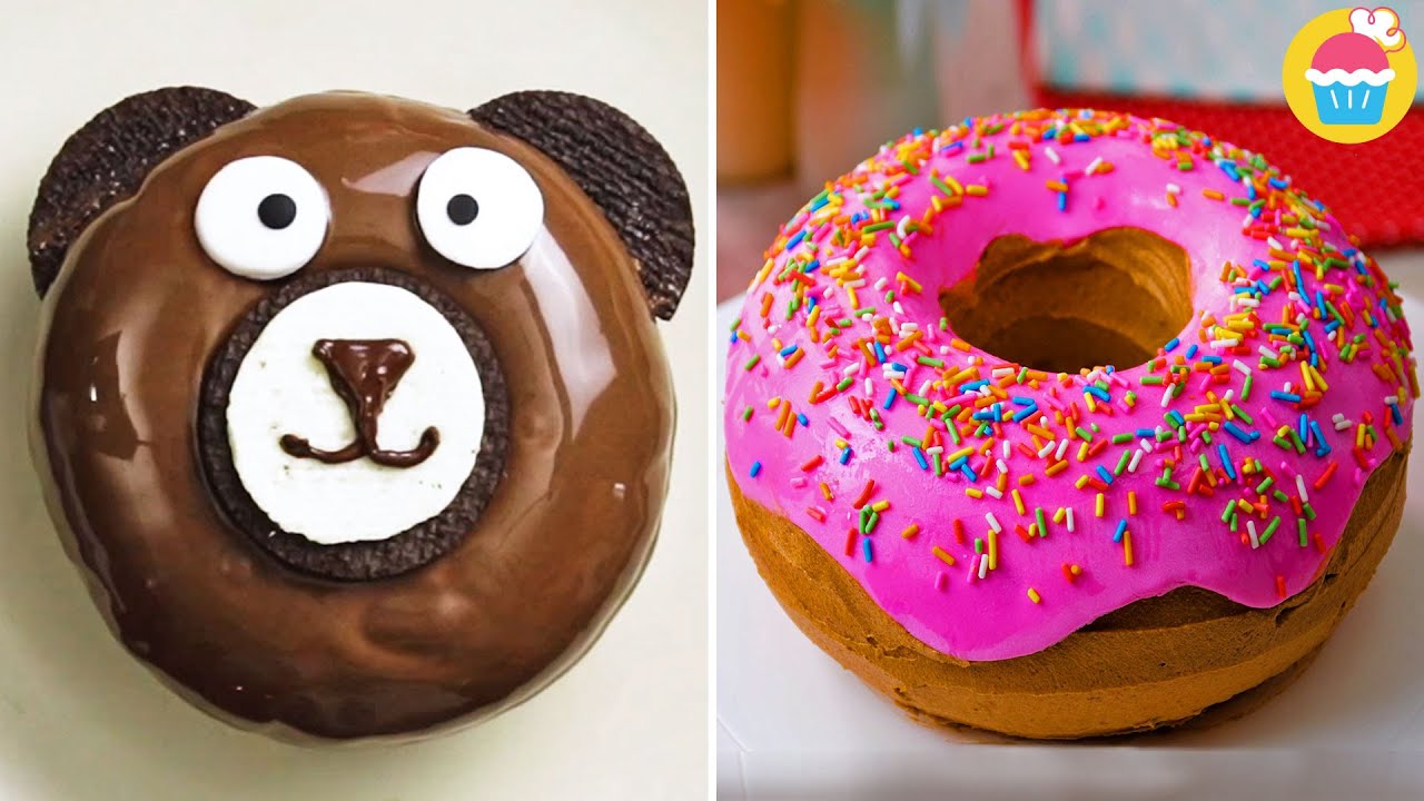 YUMMY Donuts To Make At Home | Creative Donut Decorating Ideas - YouTube