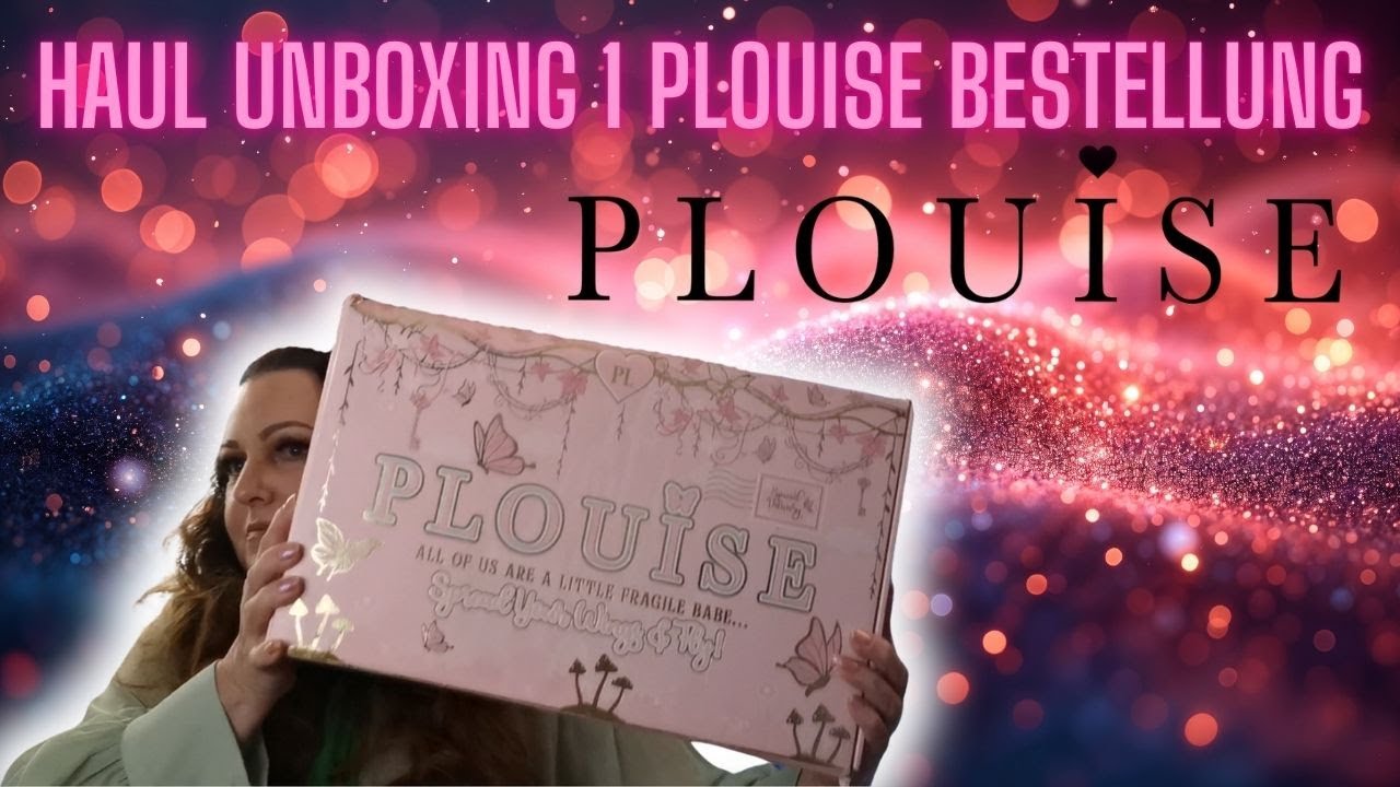 Haul Unboxing PLouise Paket 1 erste Bestellung by Ellen Späth - YouTube