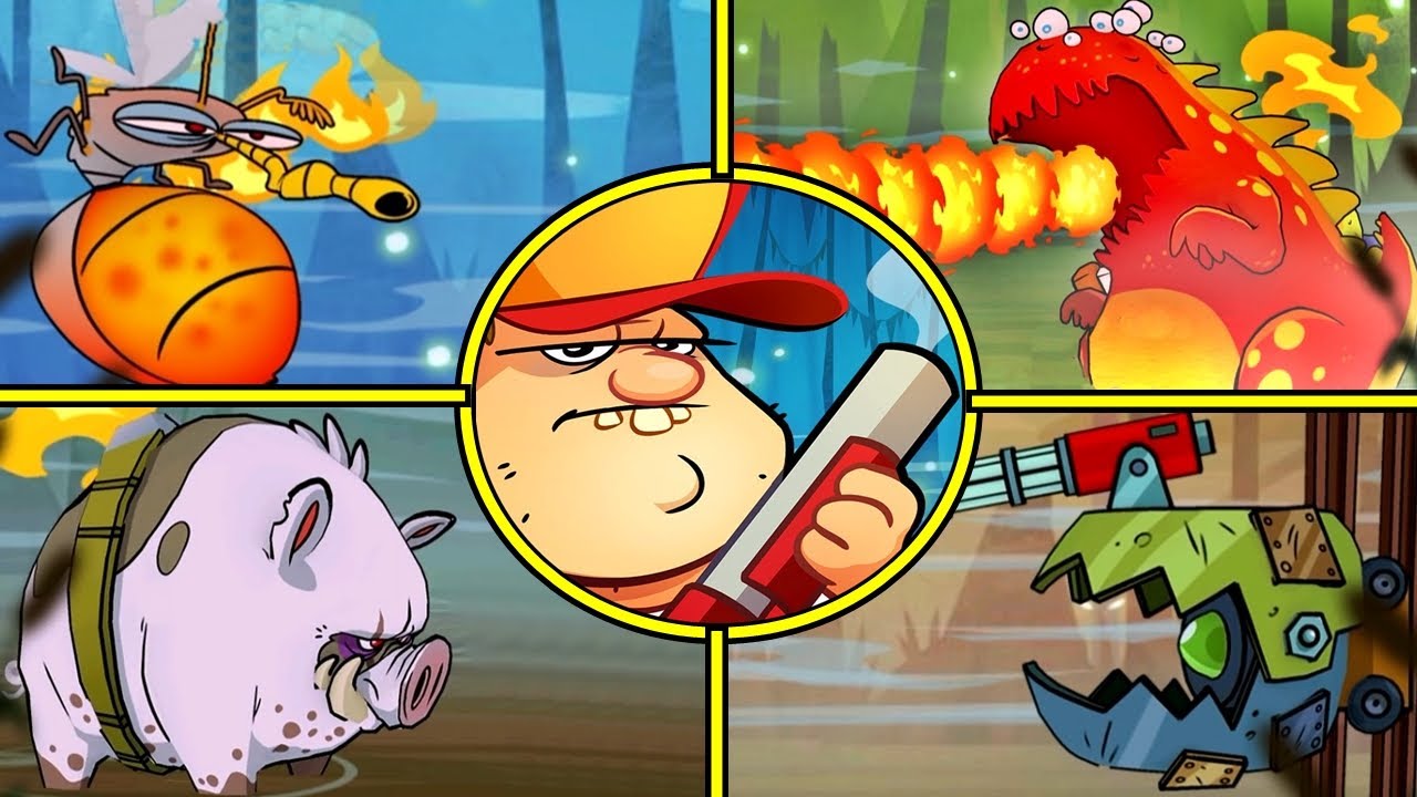 SWAMP ATTACK - ALL BOSSES + FINAL BOSS - YouTube