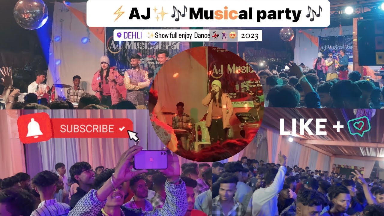 🎶 AJ Musical Party 🎶 / 📍Daheli show 🫶😍 / ⚡️2023 Video Dance ⚡️🕺/ # ...