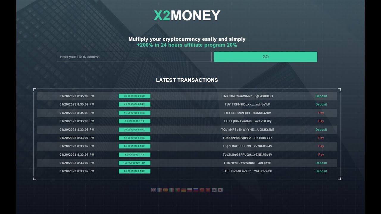 🤑X2Money Mineradora de Criptomoedas 200% em 24 Horas + Revisão Completa ...