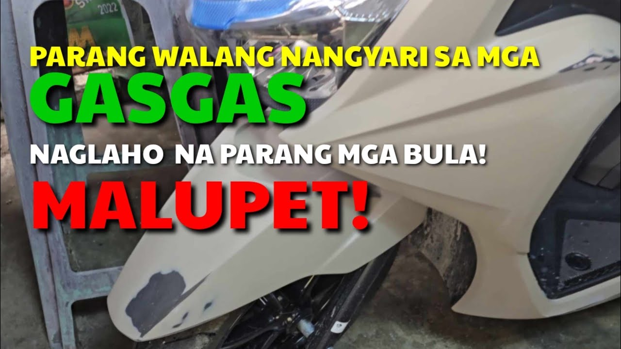 PAANO MAG RETOUCH NG MGA GASGAS SA FAIRINGS NG MOTOR NA HINDI HALATA ...