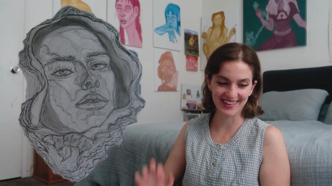 the law of detachment for artists | draw with me - YouTube