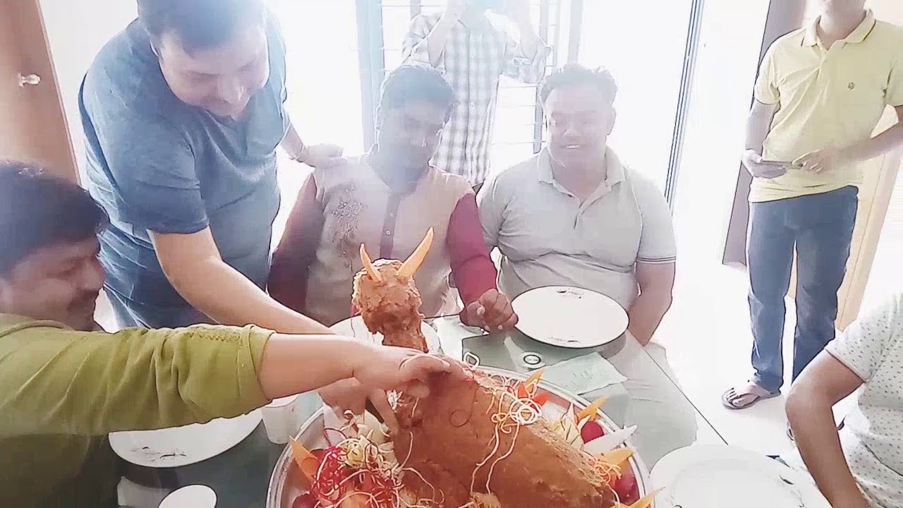 Full Goat Fry ..FoodBuzz - YouTube