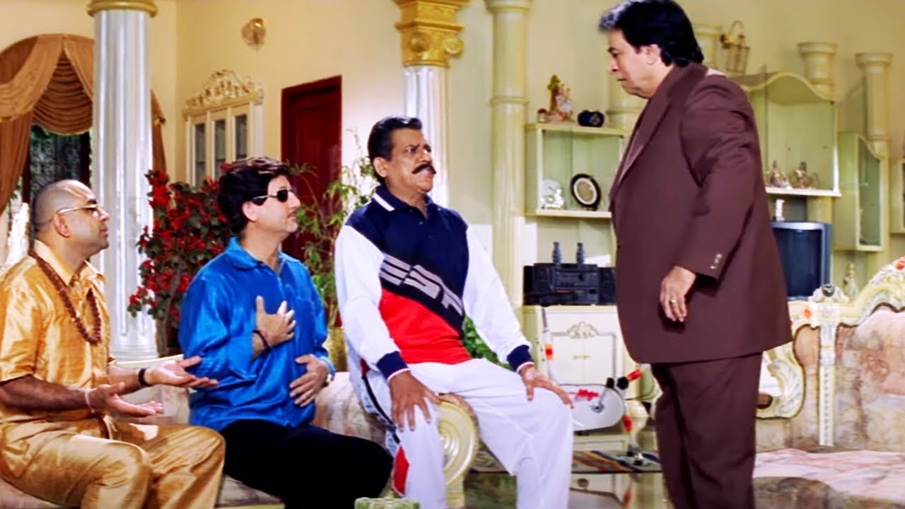 कादर खान को आया गुस्सा - जबरदस्त सीन्स, परेश रावल, ओम पूरी, अनुपम खेर ...