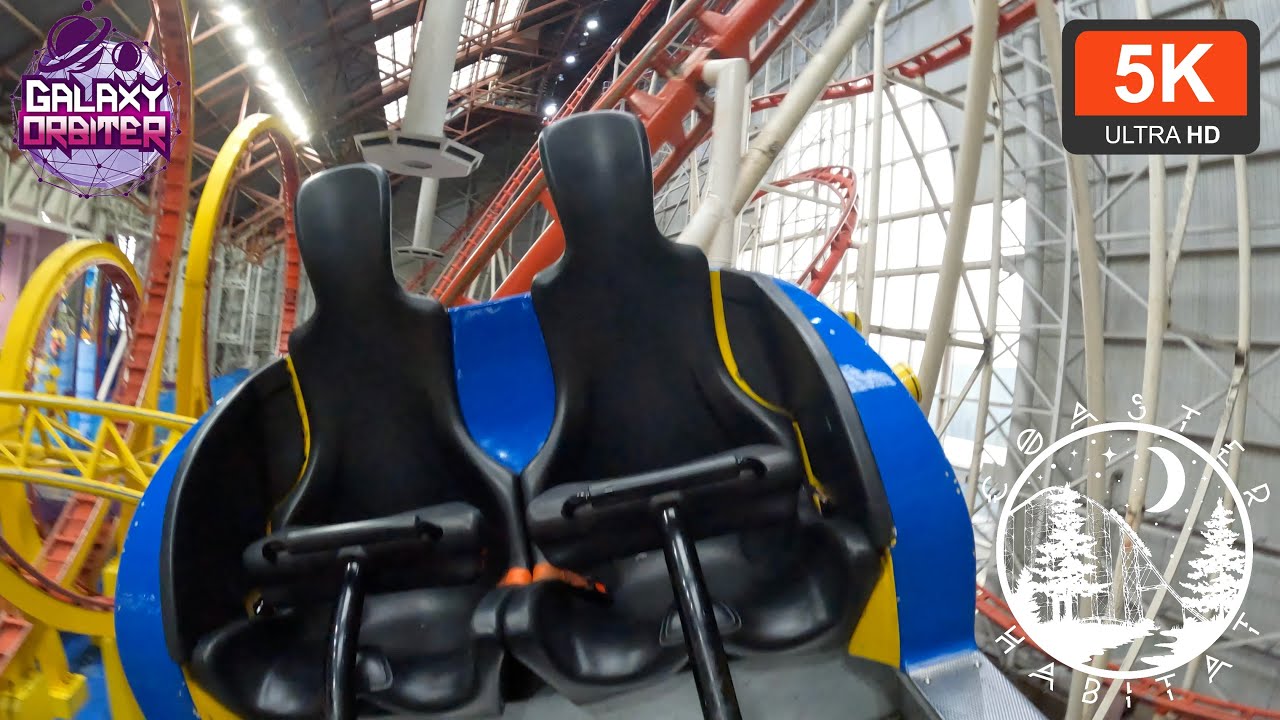 Galaxy Orbiter 5K On Ride POV | West Edmonton Mall Galaxyland | Indoor ...