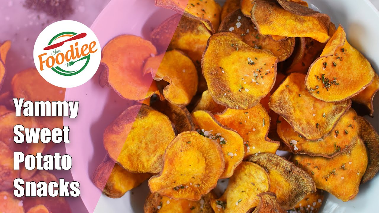 Yammy Sweet Potato Snack | యమ్మీ స్వీట్ పొటాటో స్నాక్ #iamfoodiee - YouTube