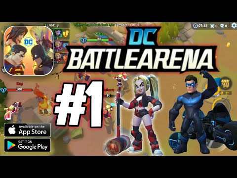 DC Battle Arena Part1 - Android/ios Gameplay - YouTube