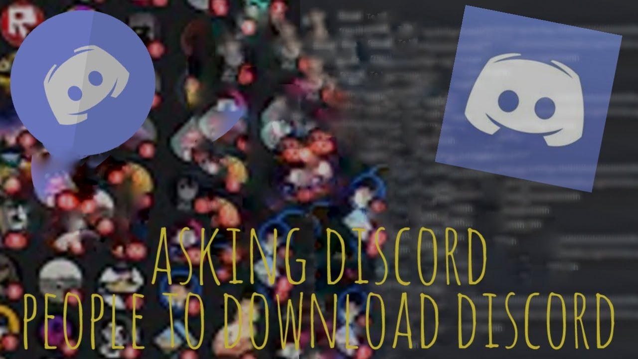 ASKING DISCORD people to DOWNLOAD DISCORD! (Confusing Discord people ...