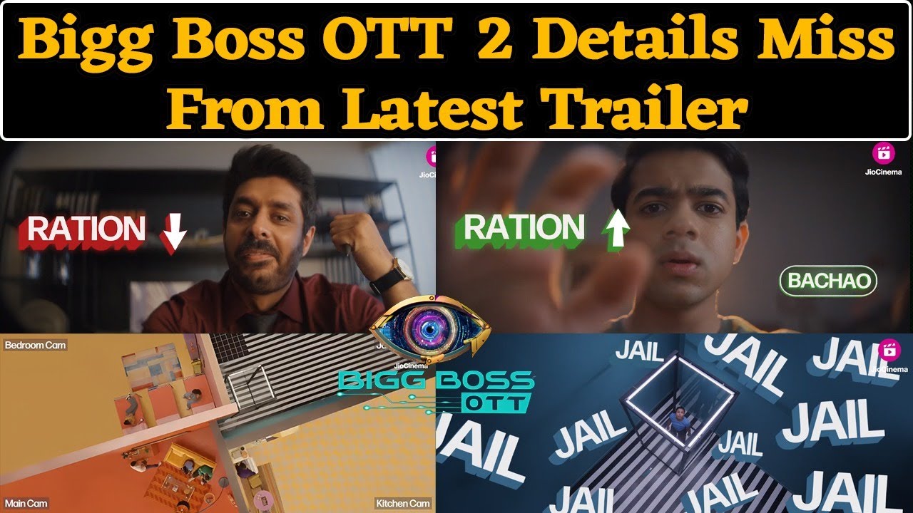 Bigg Boss OTT 2 Details You Missed Out From Trailer.... ISS BAAR जनता ...