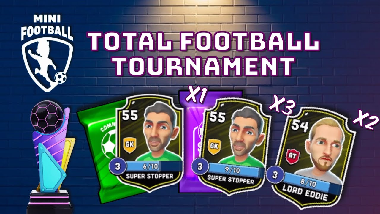 Mini Football - Total Football Tournament For Lord Eddie x2! Super ...