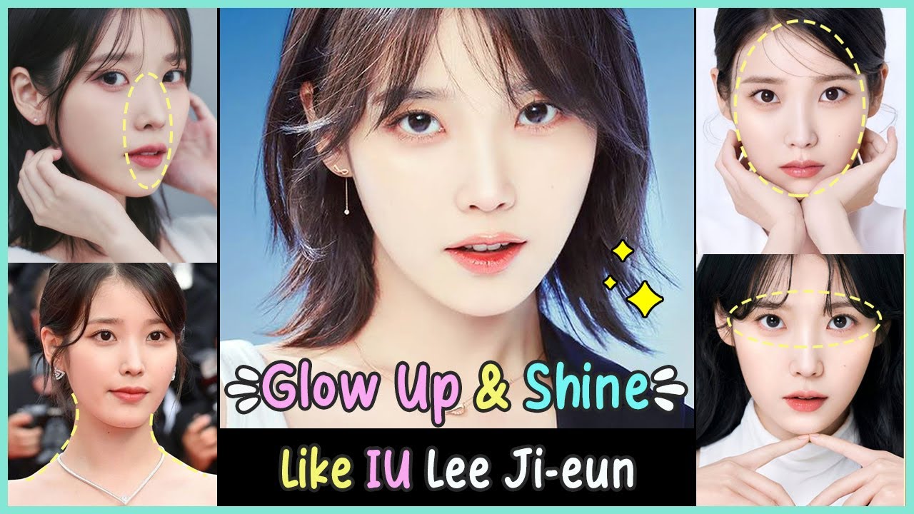 Brilla como IU Lee Ji-eun | Ojos inocentes, nariz y labios finos ...