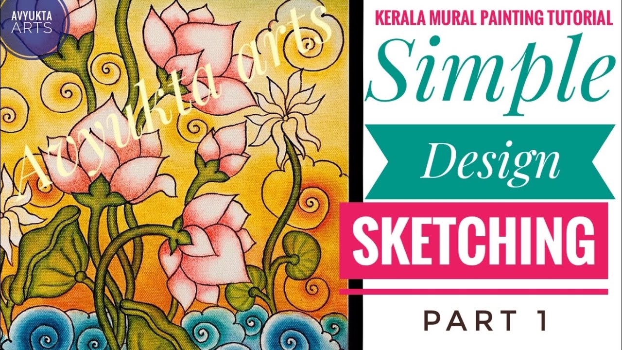 Simple Kerala Mural Designs