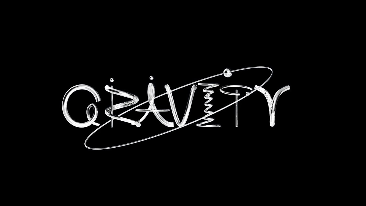 Gravity - 3D Font - YouTube