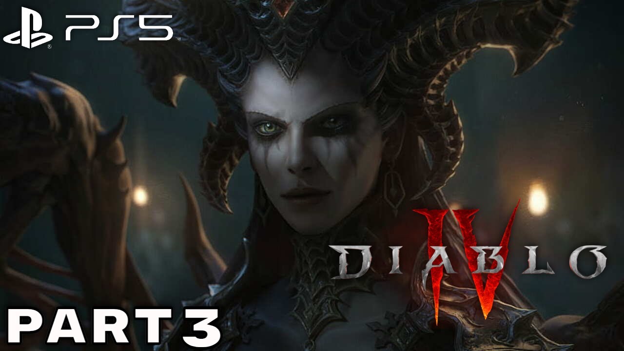 Diablo 4 PS5 Gameplay Walkthrough Part 3 - (FULL GAME) - YouTube