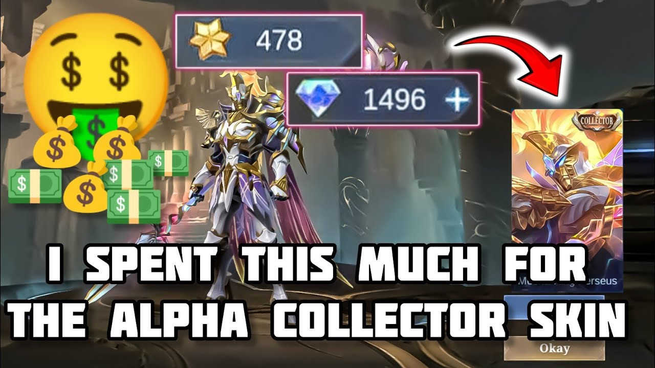 How Much Alpha Collector skin Cost Here All I Spent-Mobile Legends ...