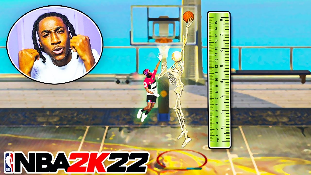 I MADE THE FIRST EVER 99 OVR 7 FT SKELETON SLASHER IN NBA 2k22 - YouTube