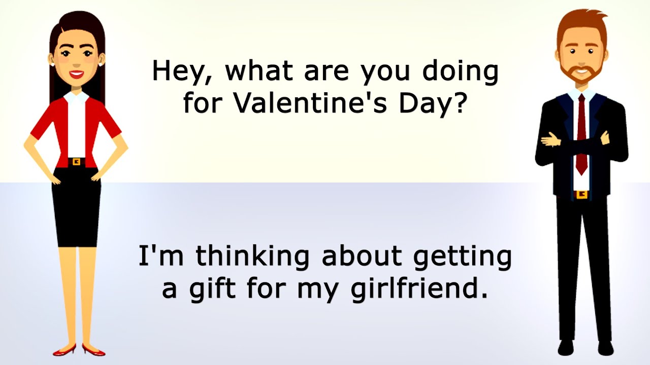 Learn English through Valentine's Day Conversations - Listening And ...