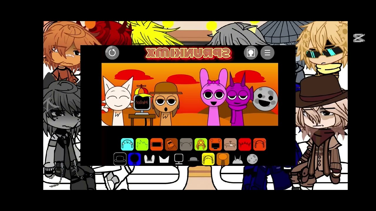 Spruki React To.... Incredibox Spunki : Normal VS Horror Version [New ...
