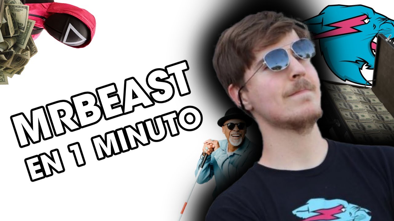 MRBEAST EN 1 MINUTO!!!! - YouTube