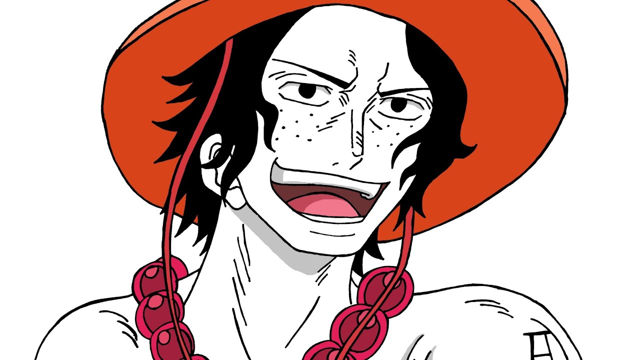 How To Draw Ace (wano)| Step by Step | one piece | drawing tutorial ...