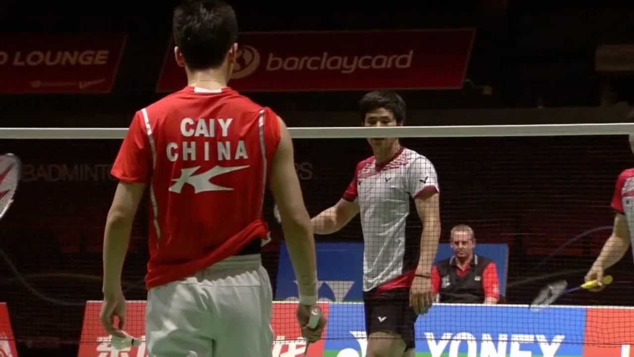 Badminton - The Most Amazing Shot Men's Doubles - YouTube