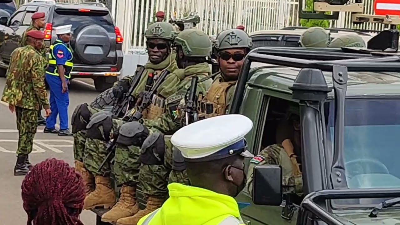 HATARI!! STATE HOUSE TIGHT SECURITY ARRIVE AHEAD OF THE INAUGURATION ...