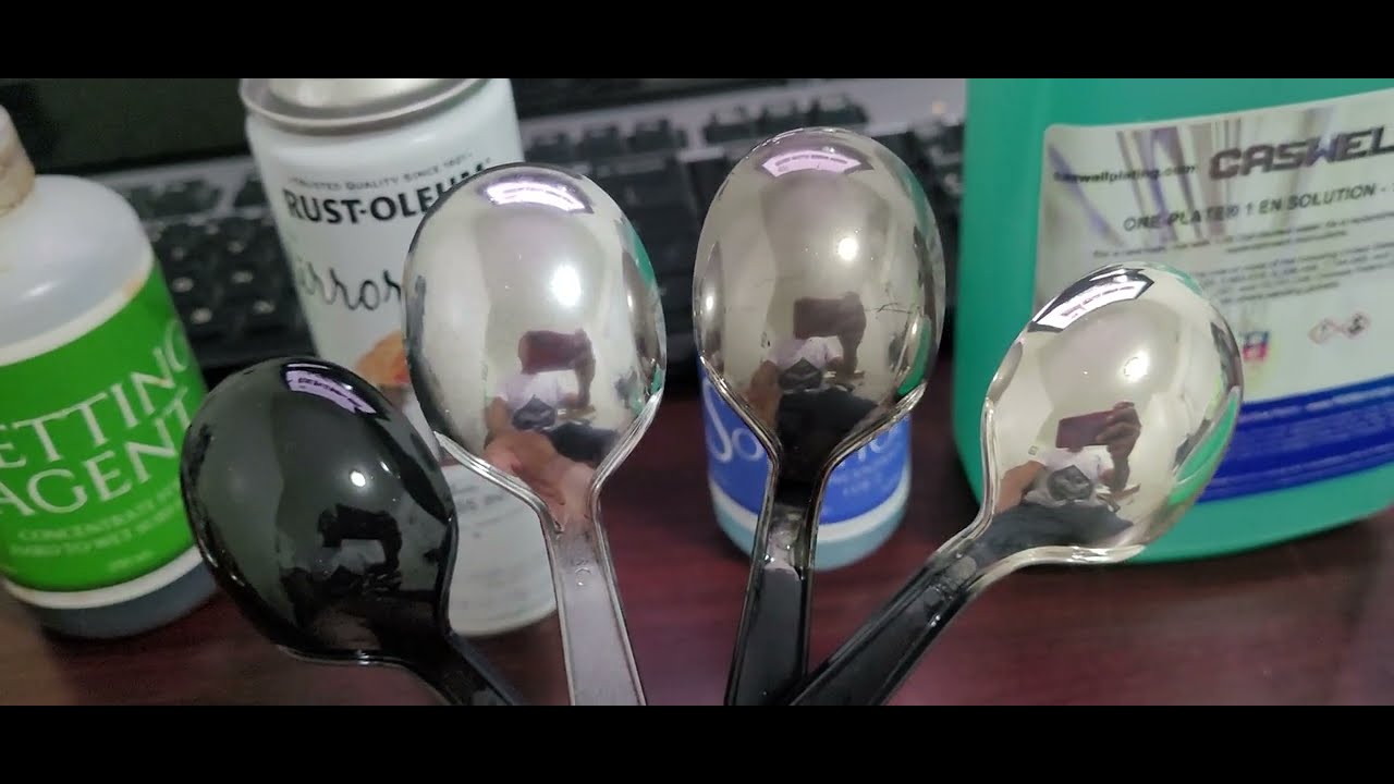 Mirror Paint, Silvering Mirror Chemicals and Electroless Nickel Plating ...