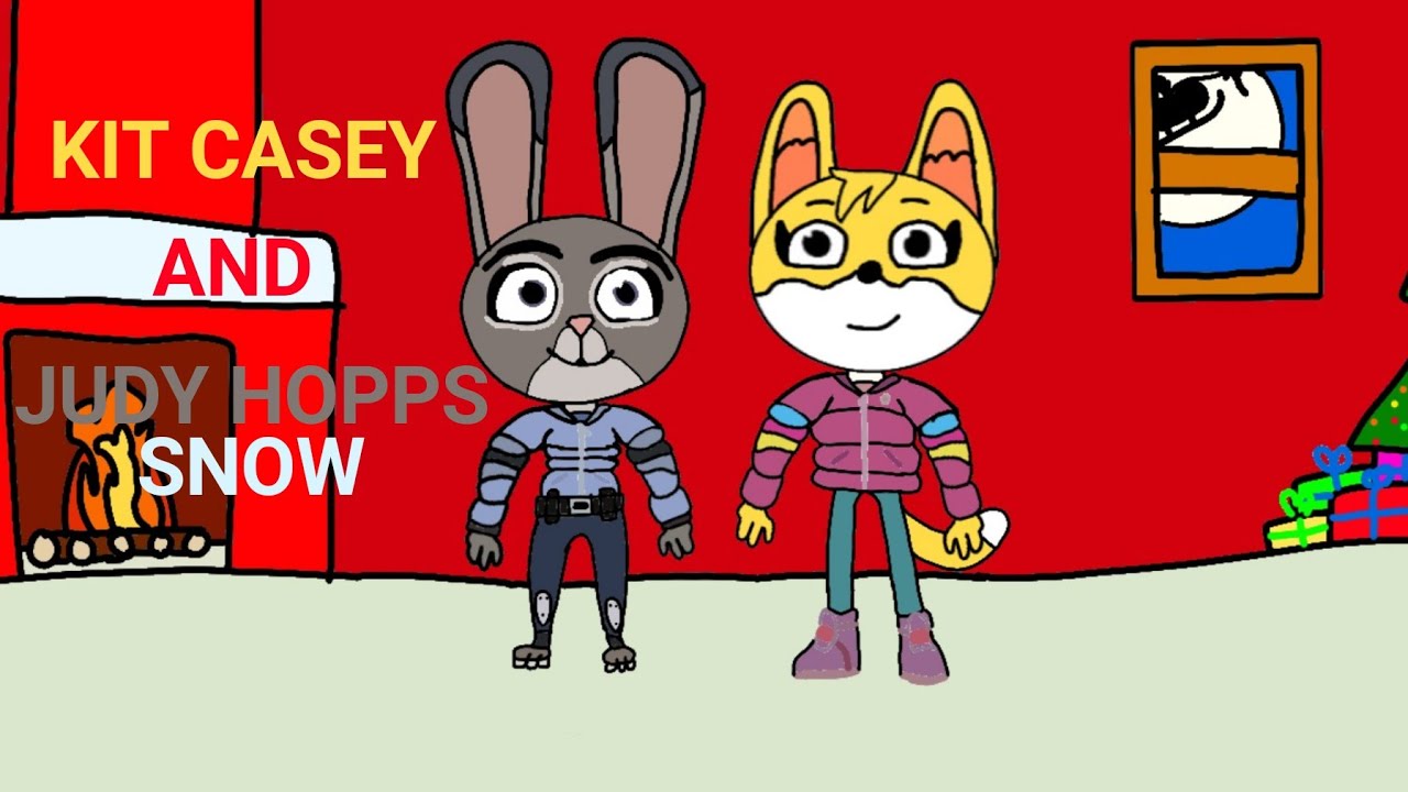 Kit Casey And Judy Hopps The Creature Cases And Zootopia Snow - YouTube