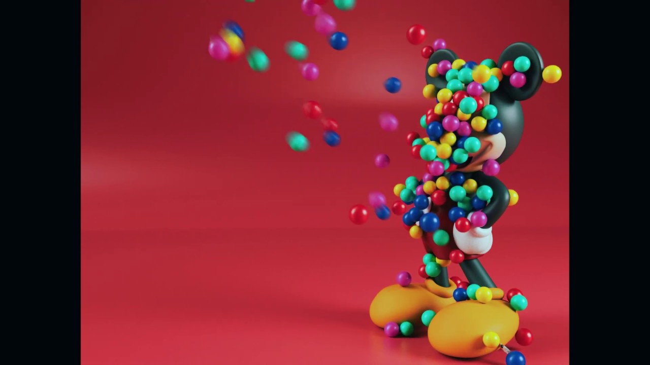 3D animation with Tyflow and 3D Max, Magnet balls. - YouTube