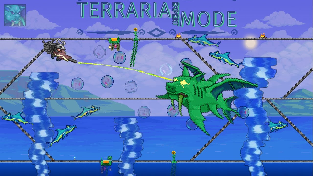 [ TERRARIA EXPERT MODE ] - THE INFAMOUS DUKE FISHRON - YouTube