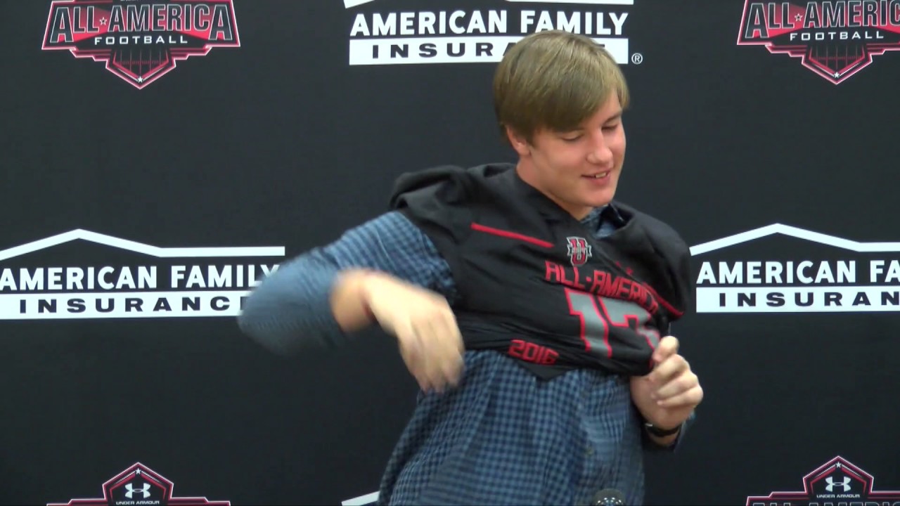 Madison Academy's Austin Troxell Under Armour Jersey - YouTube
