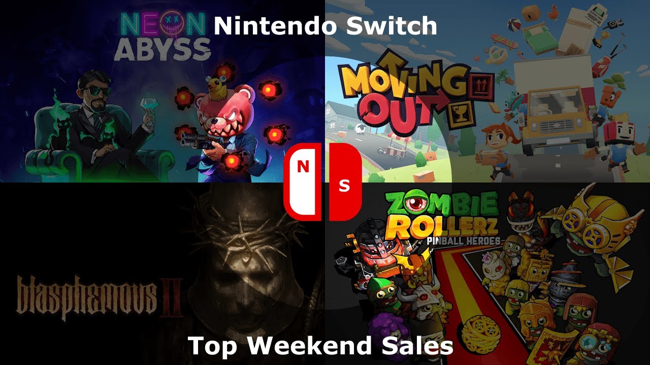 Top 50 Weekend Sales on Nintendo Switch - YouTube