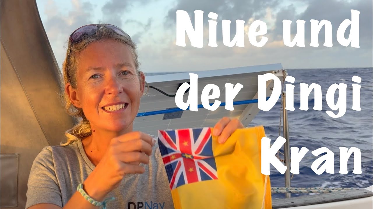 Niue und der Dingi Kran - YouTube