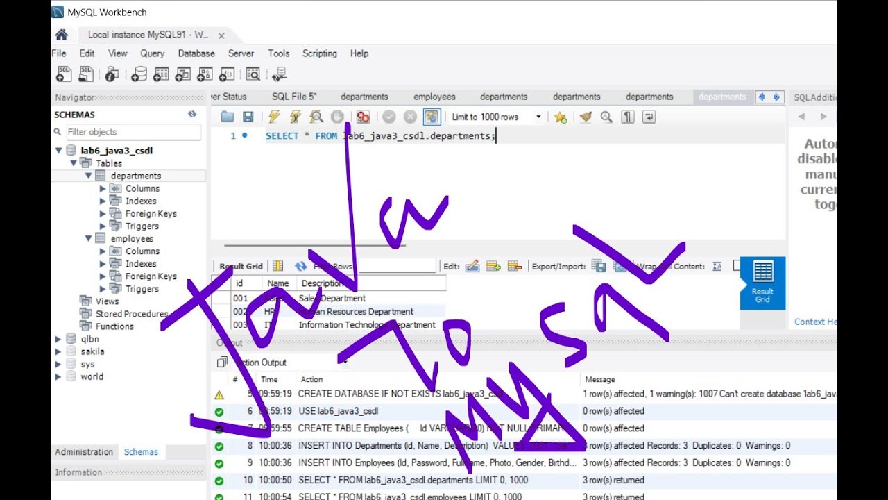 HƯỚNG DẪN KẾT NỐI DATABASE MYSQL, SQLSERVER VỚI JAVA SERVLET JDBC - YouTube