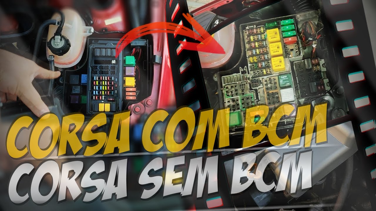 CORSA/ MONTANA: COMO SABER SE SEU CORSA TEM OU NÃO O FAMOSO MODULO BCM - YouTube