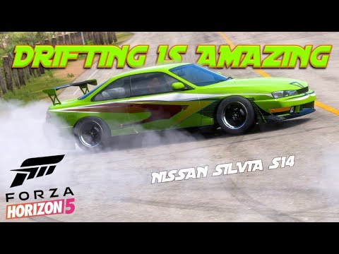 DRIFTING IS AMAZING (Nissan Silvia S14) | Forza Horizon 5 - YouTube