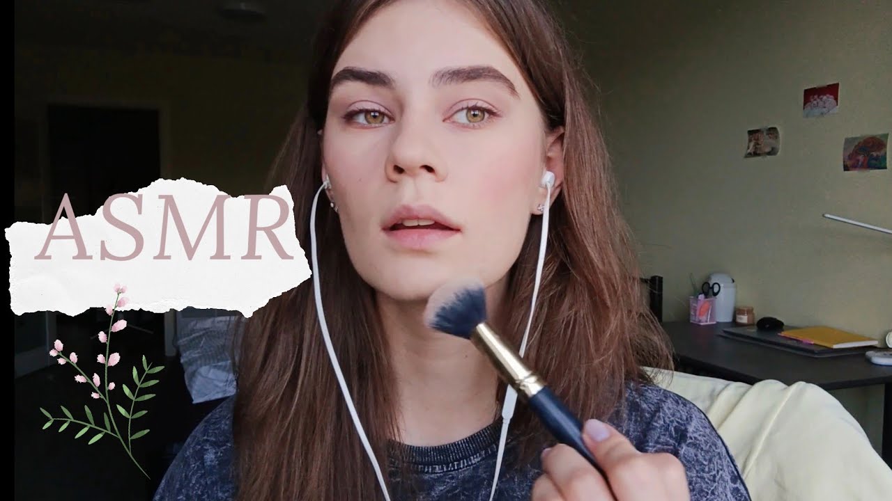 LUNA asmr | Макияж, неразборчивый шёпот 💗 - YouTube