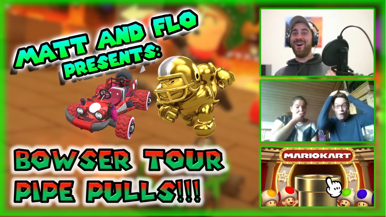 Bowser Tour Pipe pulling shenanigans for the Red Offroader & Gold ...