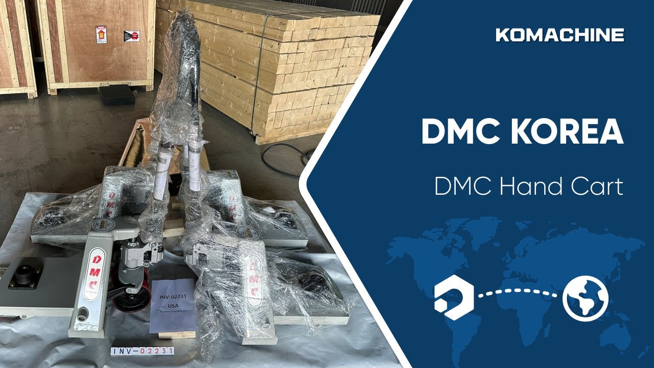 DMC KOREA / DMC Hand Cart (DMC-001) / INV-02231 - YouTube