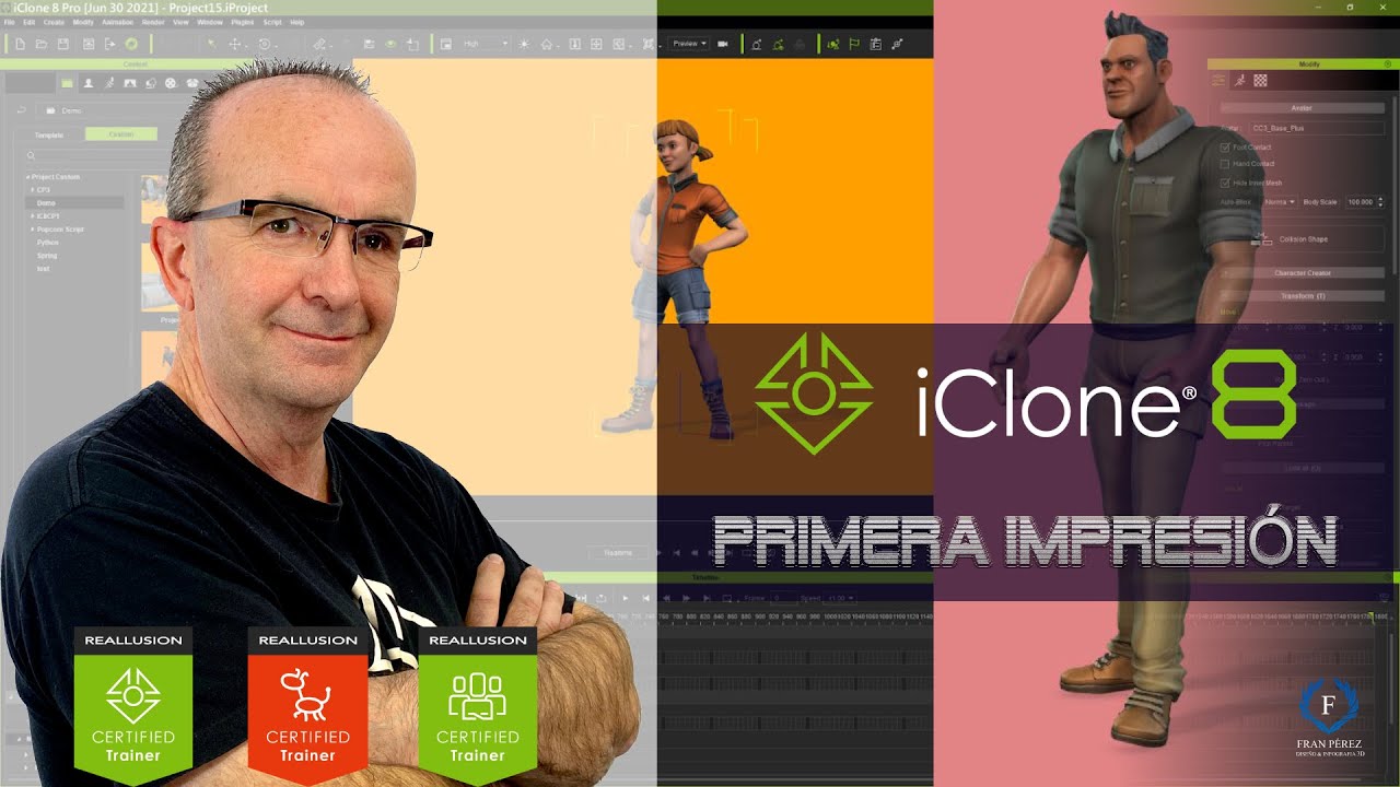 iClone 8 & CC4 Primera Impresión - YouTube