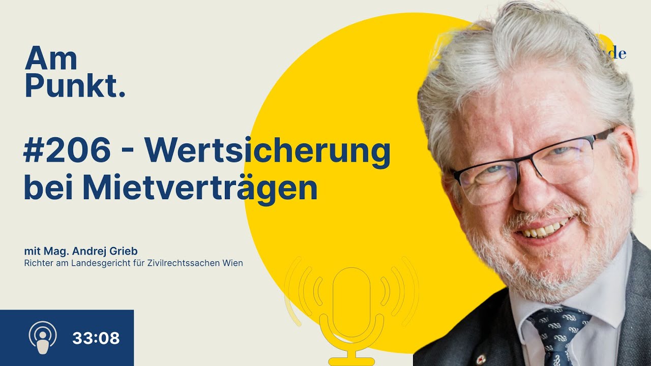 #206 – Andrej Grieb – Wertsicherung bei Mietverträgen - YouTube