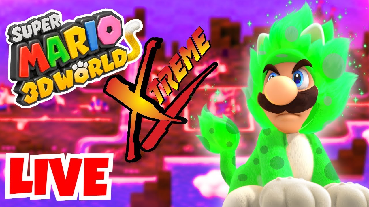 GOING XTREME!!!! | Super Mario 3D World Extreme Edition - YouTube