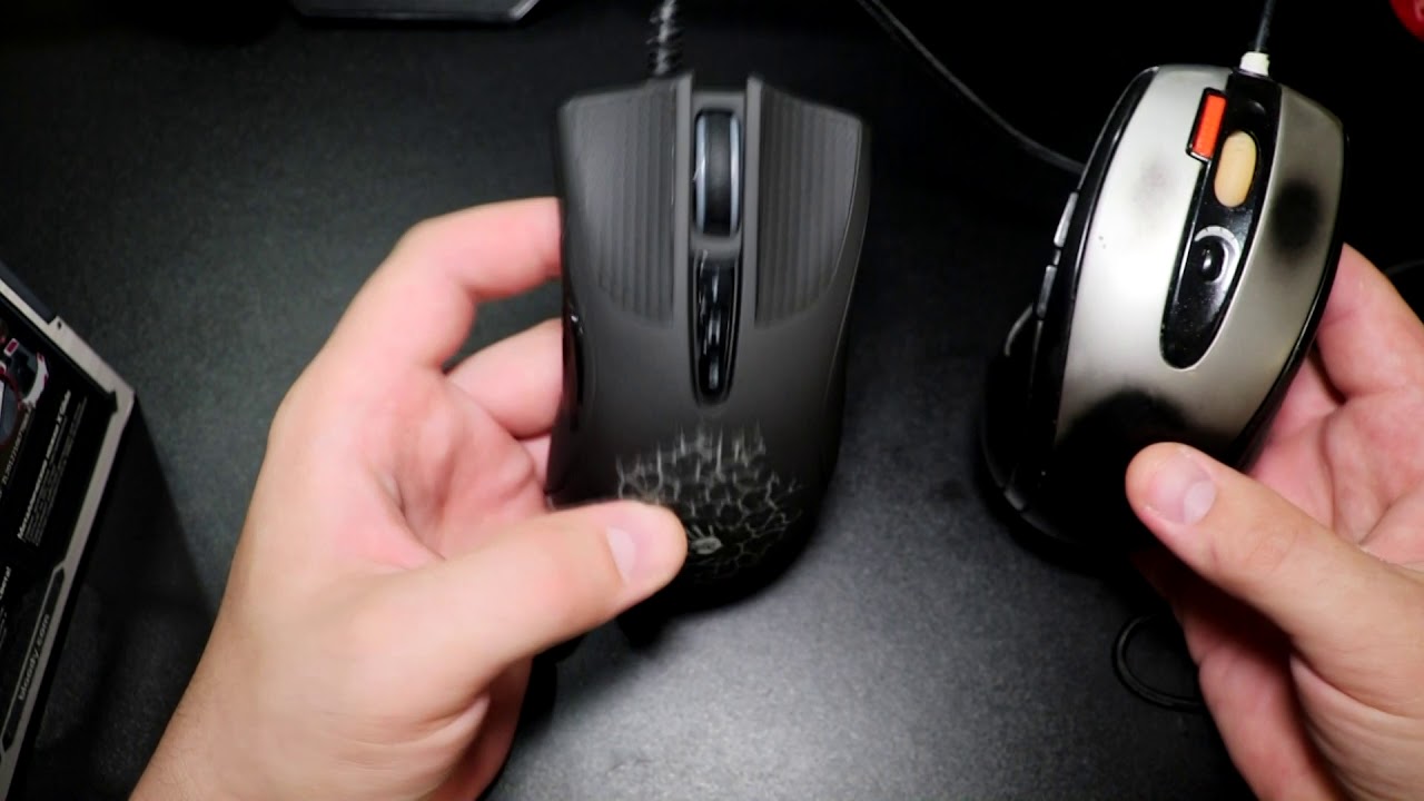 Новая мышь для компьютера A4Tech Bloody Blazing A9/A90 - YouTube