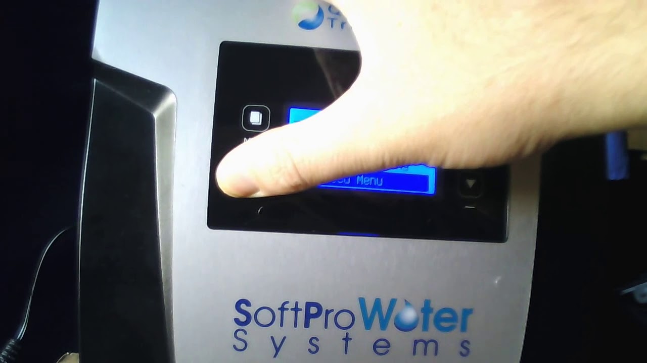 SoftPro Water Softener Elite Basic and Plus Programming - YouTube