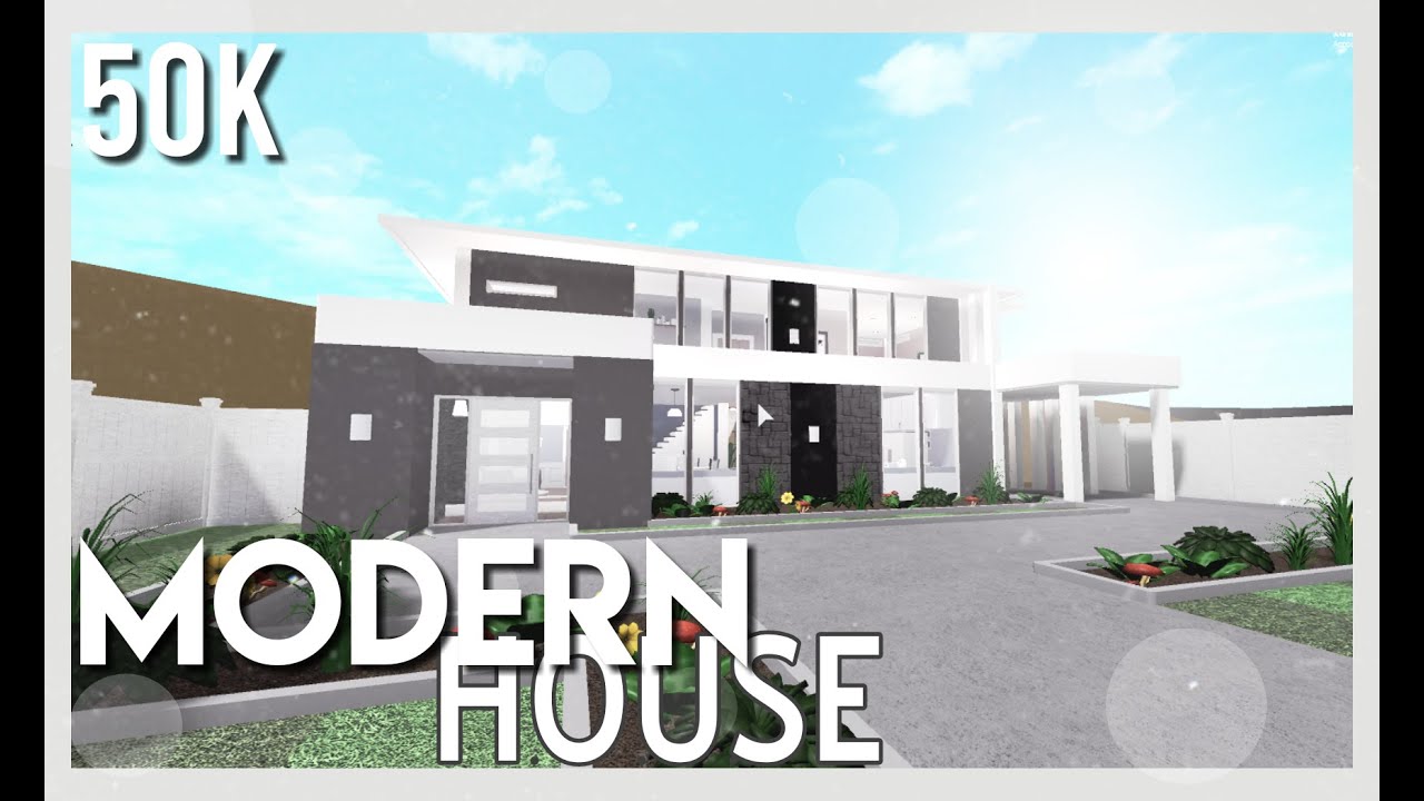 Bloxburg: Modern House | Speedbuild | GwenYT - YouTube